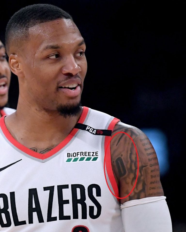 Damian Lillard Tattoo: All you need to know about the NBA star’s tattoos