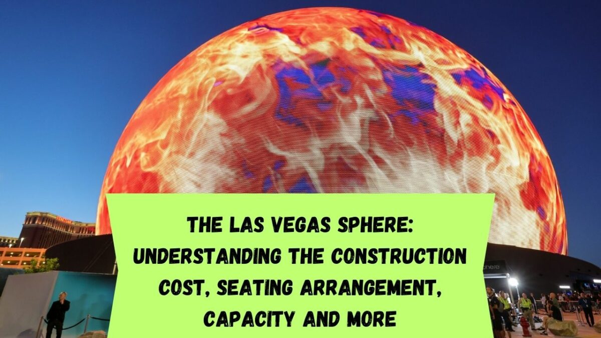 The Las Vegas Sphere: Understanding the construction cost, seating ...
